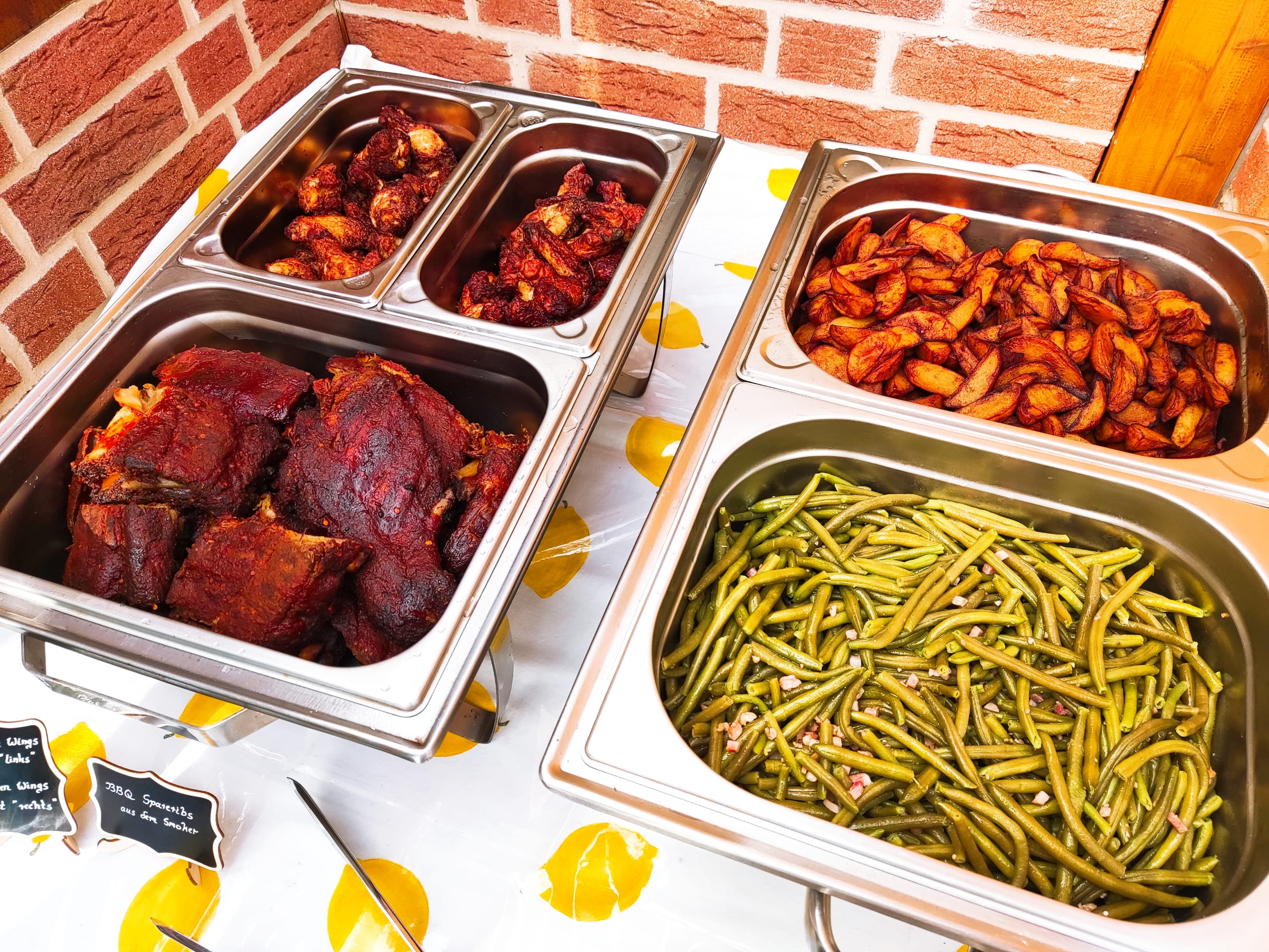 Warmes Buffet von Klein Catering – Vielfalt für jedes Event