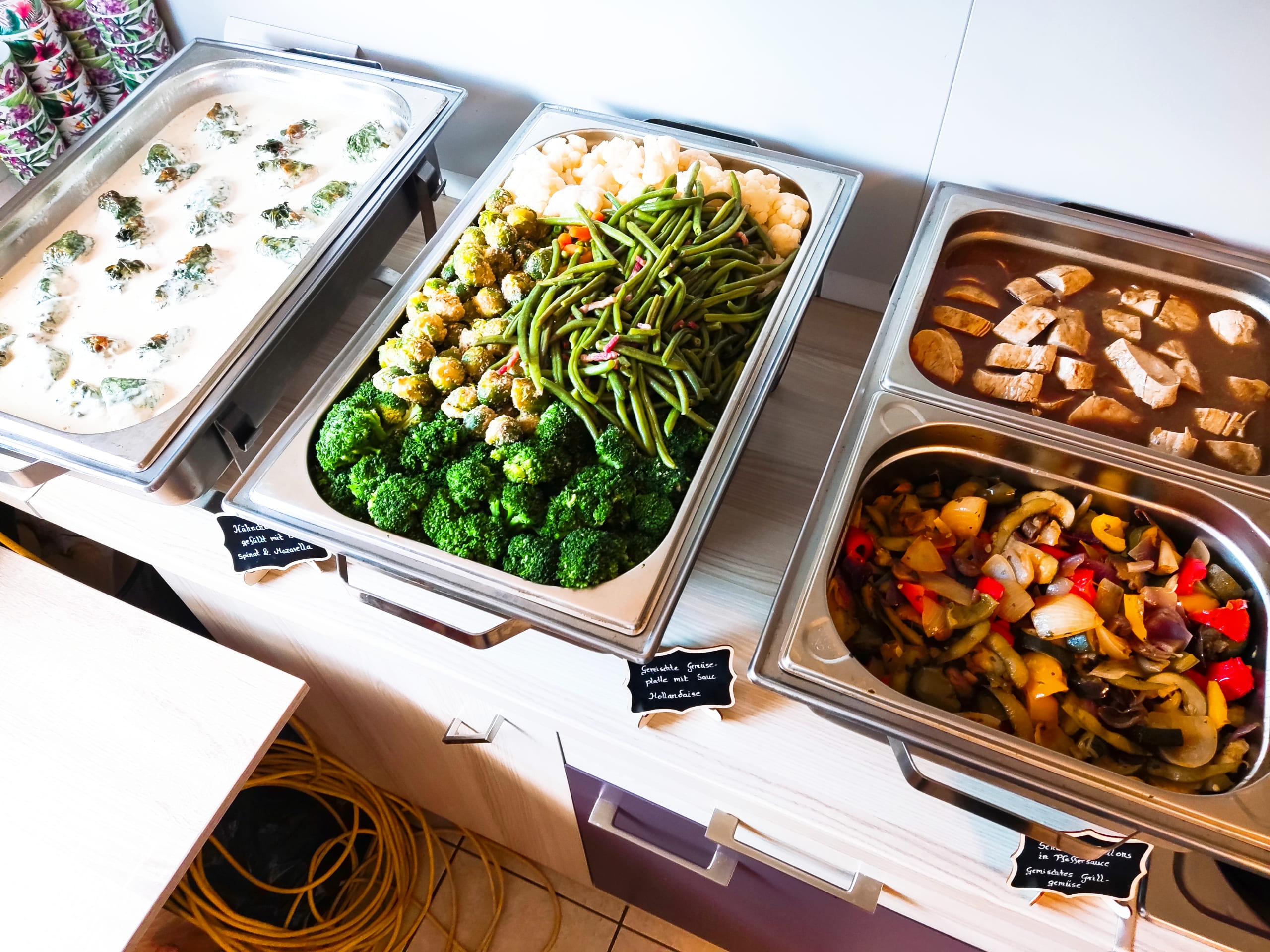 Warmes Buffet von Klein Catering – Vielfalt für jedes Event